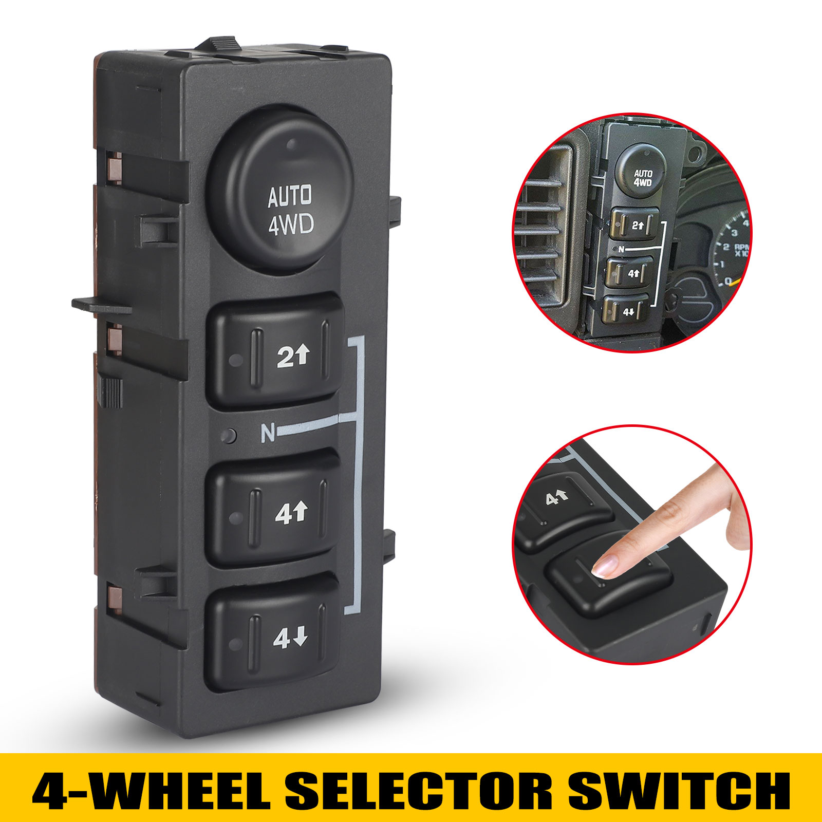 4WD 4X4 SELECTOR Switch For Tahoe Yukon Chevy Silverado Sierra Suburban ...